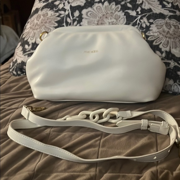 Pixie Mood | Bags | Pixie Mood White Bubble Crossbody Bag | Poshmark